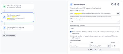 Automation For Jira Send Web Request Using Jira Atlassian Community