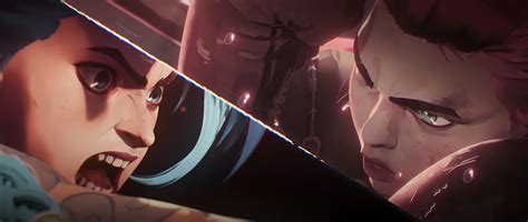 배경 화면 전설의 징크스 리그 Vi 리그 오브 레전드 비밀의 3840x1627 Yagasakii 2060759 배경 화면 Wallhere