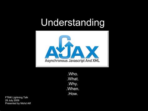 understanding ajax ppt