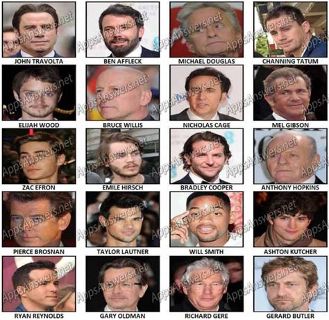 100 Pics Actors Level 21 40 Answers Apps Answers Net