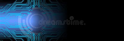 Big Data Binary Code Circuit Background Flowing Number One And Zero