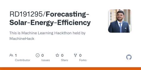 Forecasting Solar Energy Efficiency Forecasting Solar Energy Efficiency Ipynb At Main · Rd191295