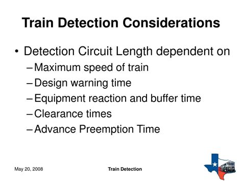 PPT Train Detection Systems PowerPoint Presentation Free Download ID 556494