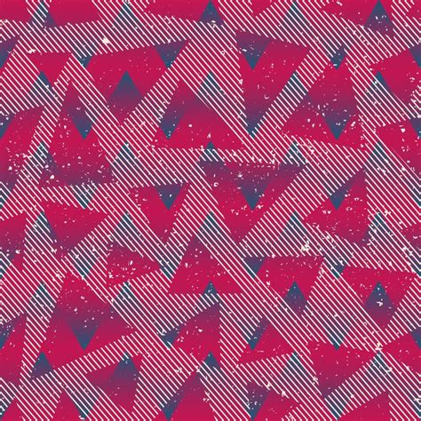 Premium Vector Red Triangles Seamless Pattern Eps 10 Vector File