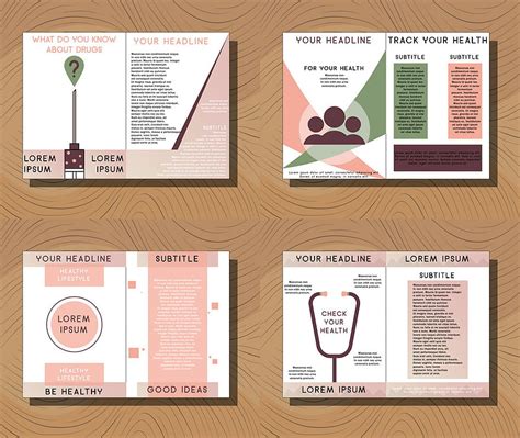 의료 안내 책자 표지 템플릿 플라이어 벡터의 집합 Eps Ai Uidownload 의료 안내 책자 표지 템플릿 플라이어 벡터의 집합 Eps Ai Uidownload