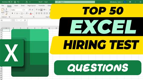 Top 50 Microsoft Excel Employment Assessment Test Questions In 2021 Practice Assessment Tests