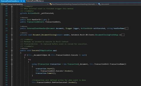 Digitteck Revit NET Transaction Handler Pool