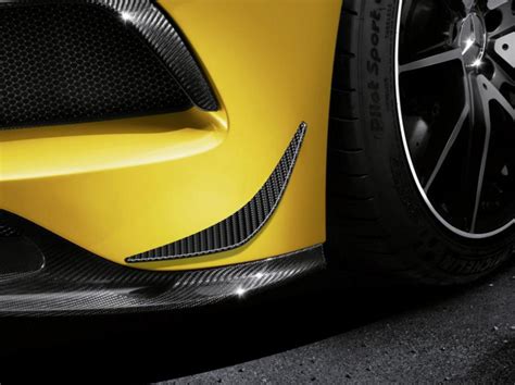 Mercedes Sls Amg C197 Front Bumper Carbon Spoiler Winglets Set A1978