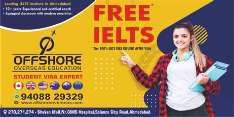 Ielts Classes Near Gota Ahmedabad — Offshore Overseas Nayosha Medium