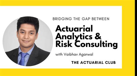 Bridging The Gap Actuarial Analytics And Risk Consulting • The Actuarial