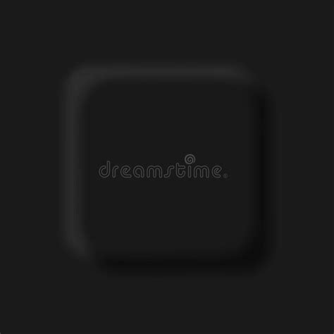 Black Neumorphism Soft Ui Design For Web Design Application Ui And More Stock Vector