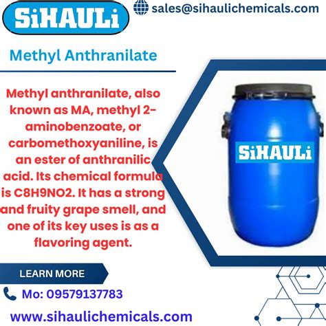 Methyl Anthranilate Ma Latest Price Manufacturers And Suppliers