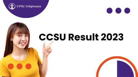 CCSU Result OUT At Ccsuniversity Ac In Direct Download Link To UG Marksheet