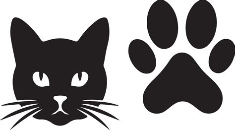 La Huella De Gato Vectores Iconos Gráficos Y Fondos Para Descargar Gratis