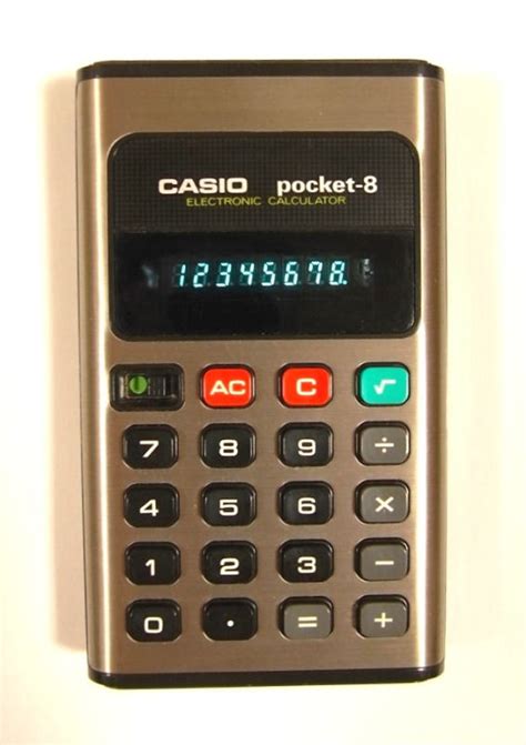 Casio Led Type Calculator