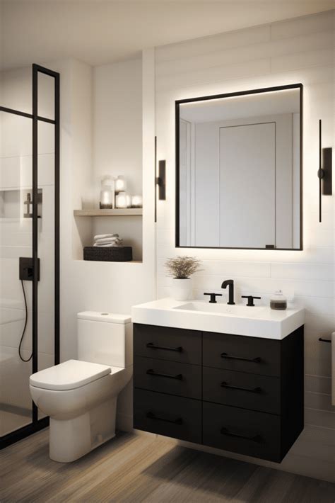 11 Gorgeous Bathrooms With Black Fixtures Home Decor Bliss