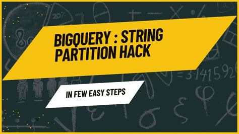 String Partitioning In Bigquery Abhik Saha