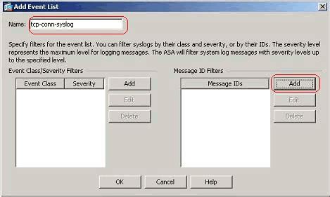 Asa Configure Syslog Using Asdm Cisco