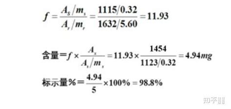 色谱分析法内标法与外标法的区别 知乎