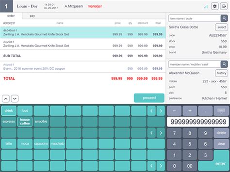Pos Ui Design Behance