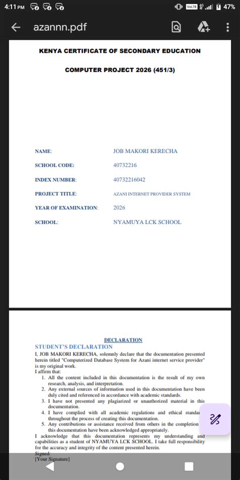 Ke Education Notes In Kenya