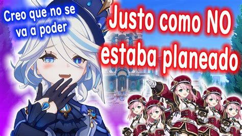 Tiremos Por La Arconte Hydro Furina Genshin Impact Youtube
