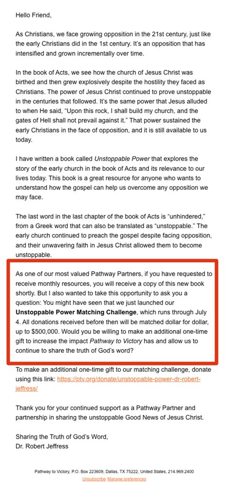 How Does Referencing A Recurring Donors Status In Email Copy Impact