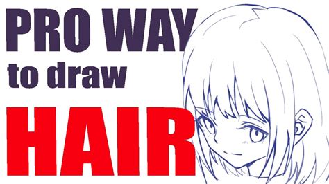 Drawing Anime Hair For Beginners 30 Best How To Draw Anime Hair Ideas