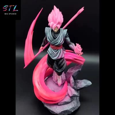 🌌 Goku Black Stl Figura 3d Dragon Ball Super