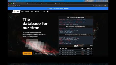 Unikernel Application Spotlight Xtdb Youtube