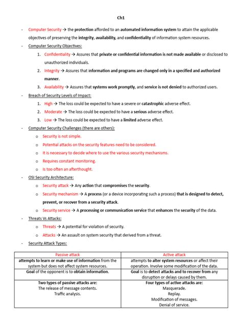 security mid summary pdf computer access control security