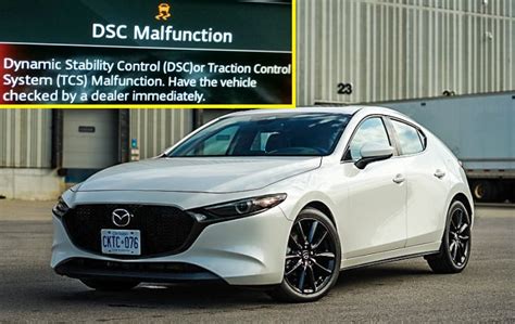Mazda Error Message Dynamic Stability Control DSC How To Fix This