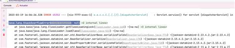 java lang stackoverflowerror null