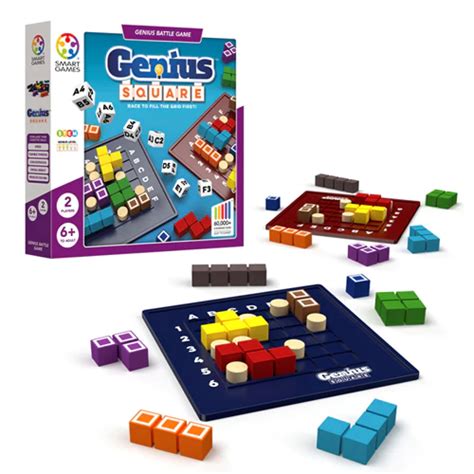 Genius Square Puzzle Game V2 Games Crusade