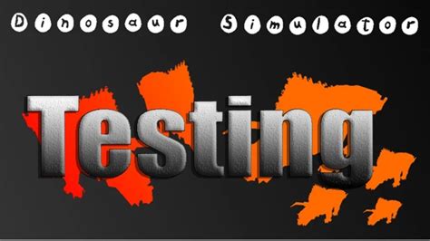 Dinosaur Simulator Testing V2 Roblox