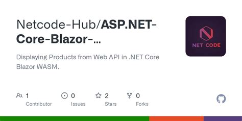 Github Netcode Hubaspnet Core Blazor Webassembly E Commerce Displaying Products From Web