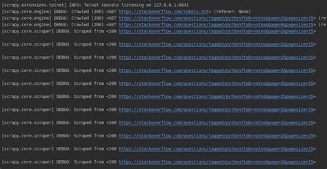 使用 scrapy 爬取 stackoverflow 上的所有 python 问答 通往python高手之路