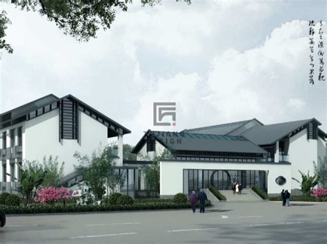 新中式建筑设计浅浅设计1 站酷zcool