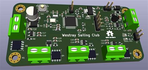 building a sailing starter board with rust rtic r embedded
