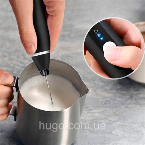 Капучинатор миксер для взбивания с Usb Черный Ручной портативный мини миксер для молока Id