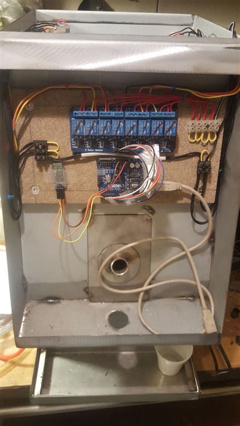 Cocktail Machine Smartphone Controlled Arduinoandroid 7 Steps With Pictures Instructables