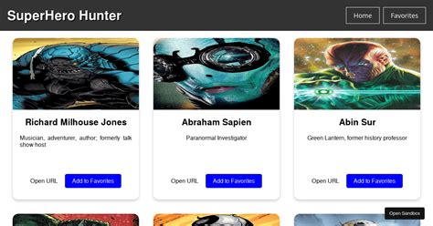 Sachinkumar1469superhero Hunter Coding Ninjas Frontend Skill Test