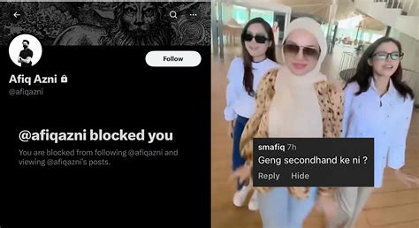 Kau Ingat Deactivate Akaun Kes Tutup Puteri Sarah Berang Dilabel Geng Secondhand The