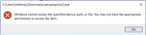 Fix Windows Cannot Access The Specified Device Path Or File Renee