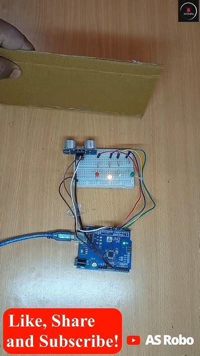 🚥 Arduino Ultrasonic Led Control Distance Sensing Leds As Robo
