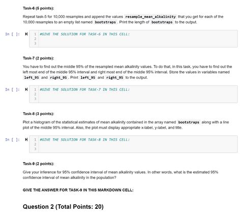 Task 6 5 Points Repeat Task 5 For 10000 Resamples