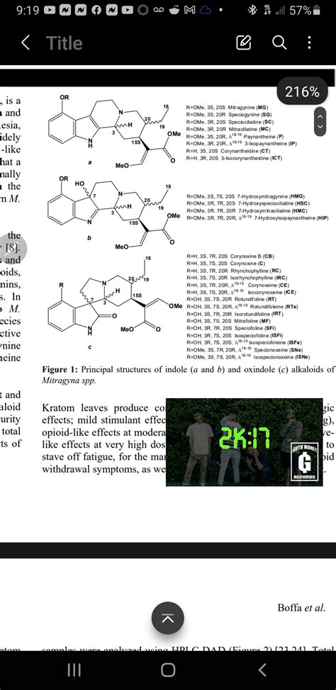 For Every 146 2 Mg Mitragynine In This Red Bali There Is 5 35 Mg Corynoxine A And 6 76mg 7