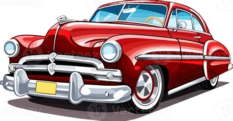 Vintage Classical Car Illustration 31425961 Png