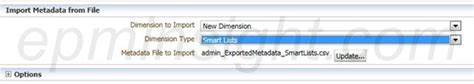 Import Smart Lists Into Oracle Pbcs Or Planning Using A Csv File Epminsight