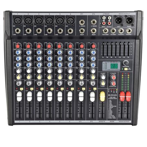 Citronic CSP 410 400W Compact Powered Mixer With DSP DJ SOS